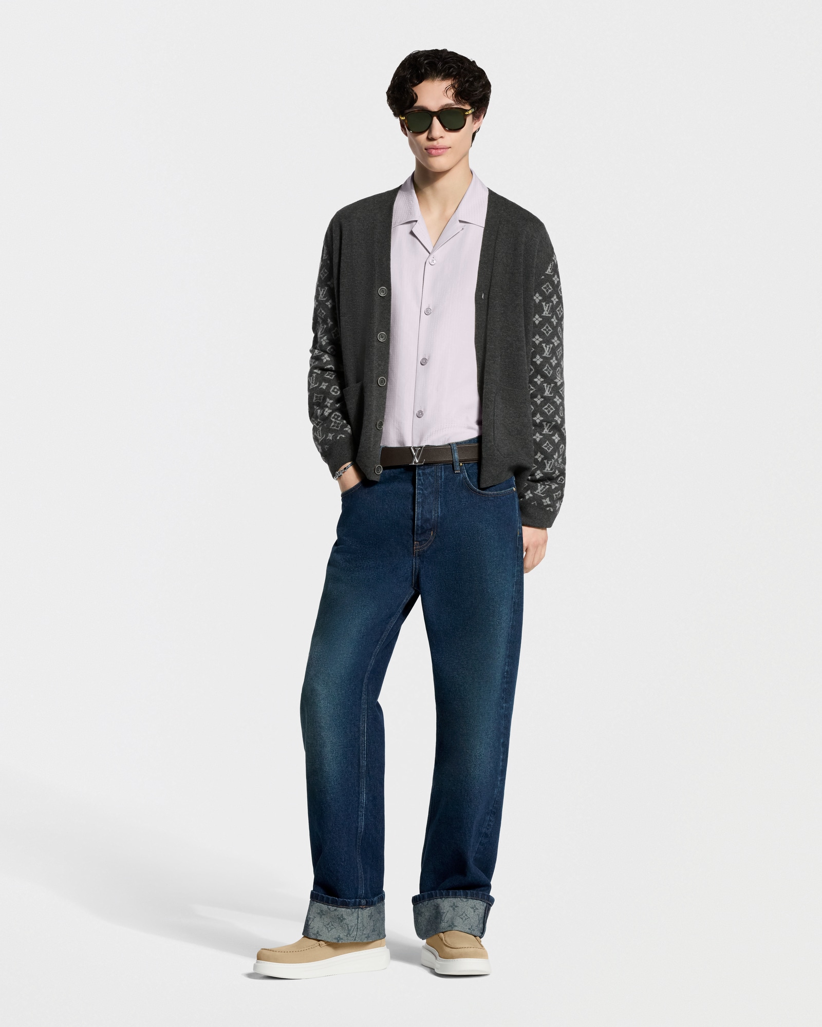 Lv 디멘션 모노그램 Lv Dimension Monogram 레더 팔찌 모노그램 패션 주얼리 루이 비통